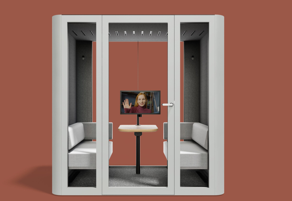 Our soundproof acoustic booths | Space Pod Concept | Mute