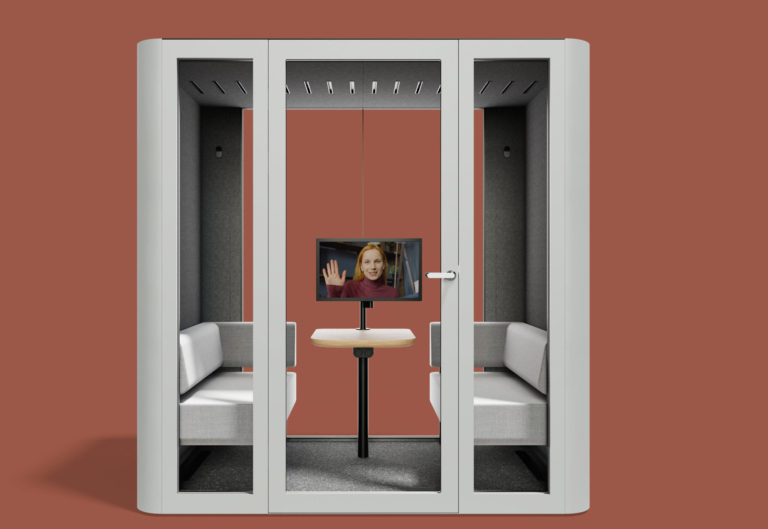 Our soundproof acoustic booths | Space Pod Concept | Mute